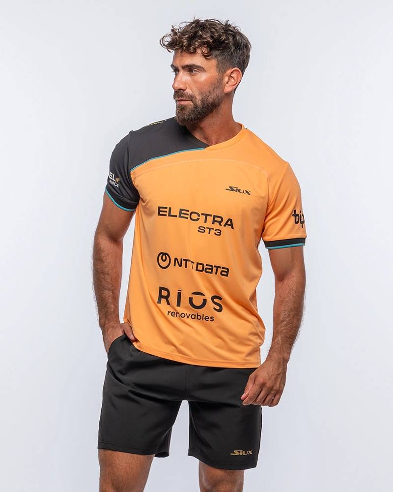 Camiseta Siux Electra Stupa Oficial Fw24 Hombre | Tienda de Padel