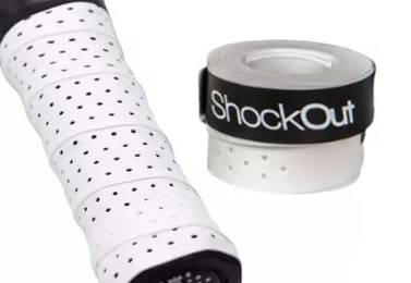 Overgrip Shockout X60 Blanco Perforado | Tienda de Padel